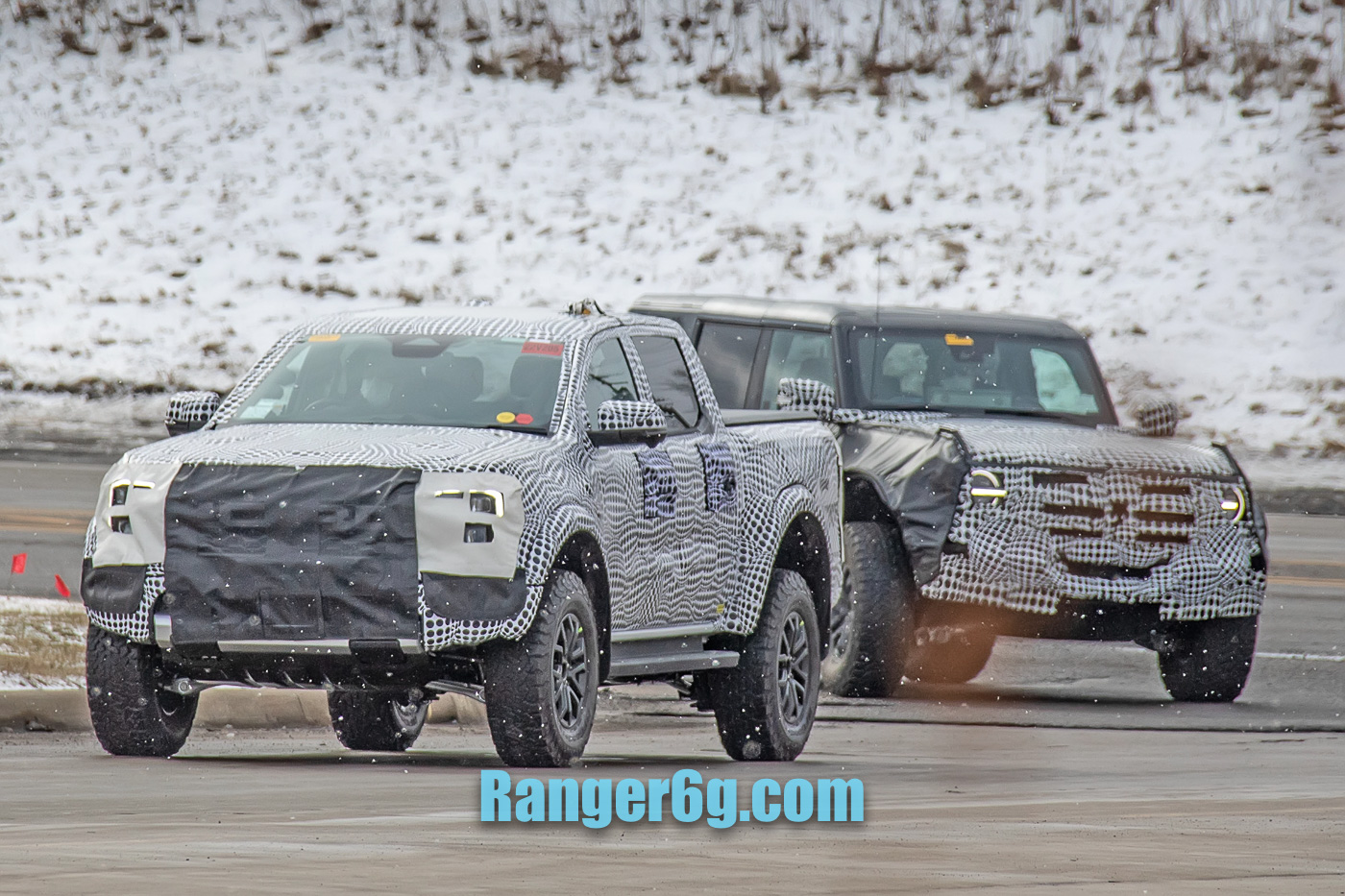 2023 Ranger Raptor Spied Testing With Bronco Warthog! | Ranger6G - 2024 ...