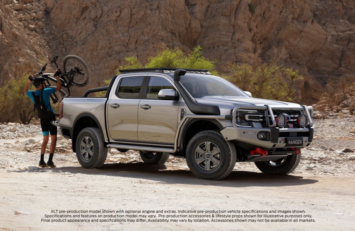 First Look at ARB Accessories on the next Ford Ranger XLT Ranger6G 2024 Ranger Raptor Forum News Owners Community 6th Gen