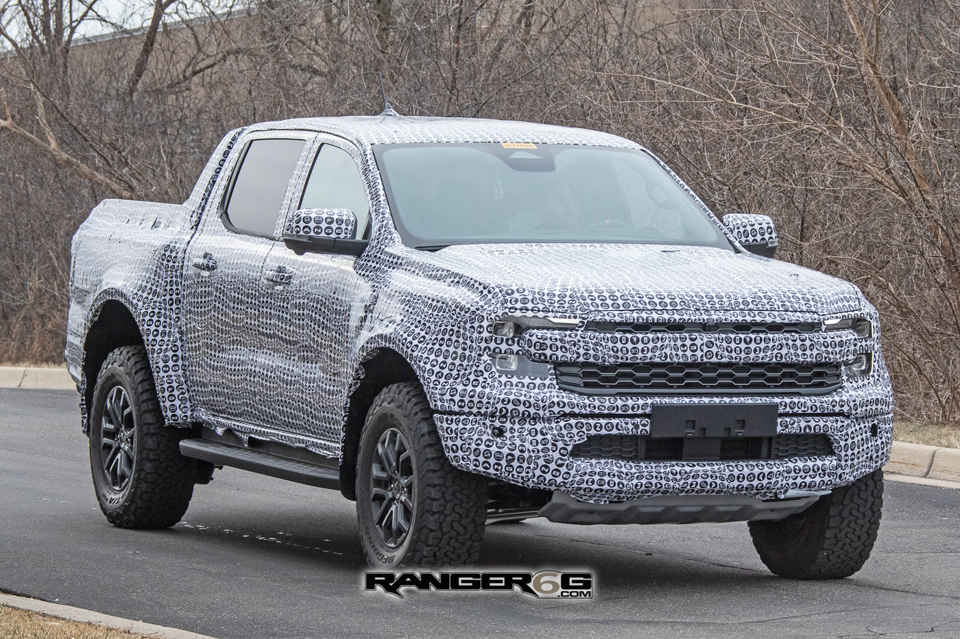 Ford Raptor Witte Camouflage Next Generation Ford Ranger Being