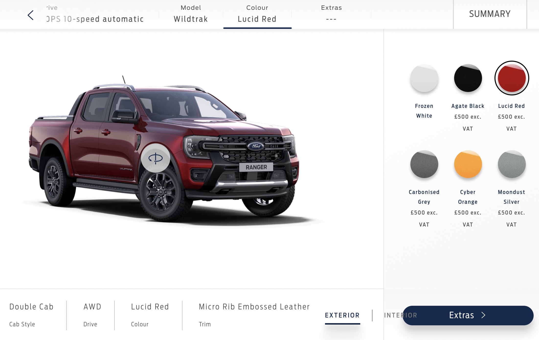 UK Standard Ranger - Build & Price is Up! | Ranger6G - 2024+ Ranger ...