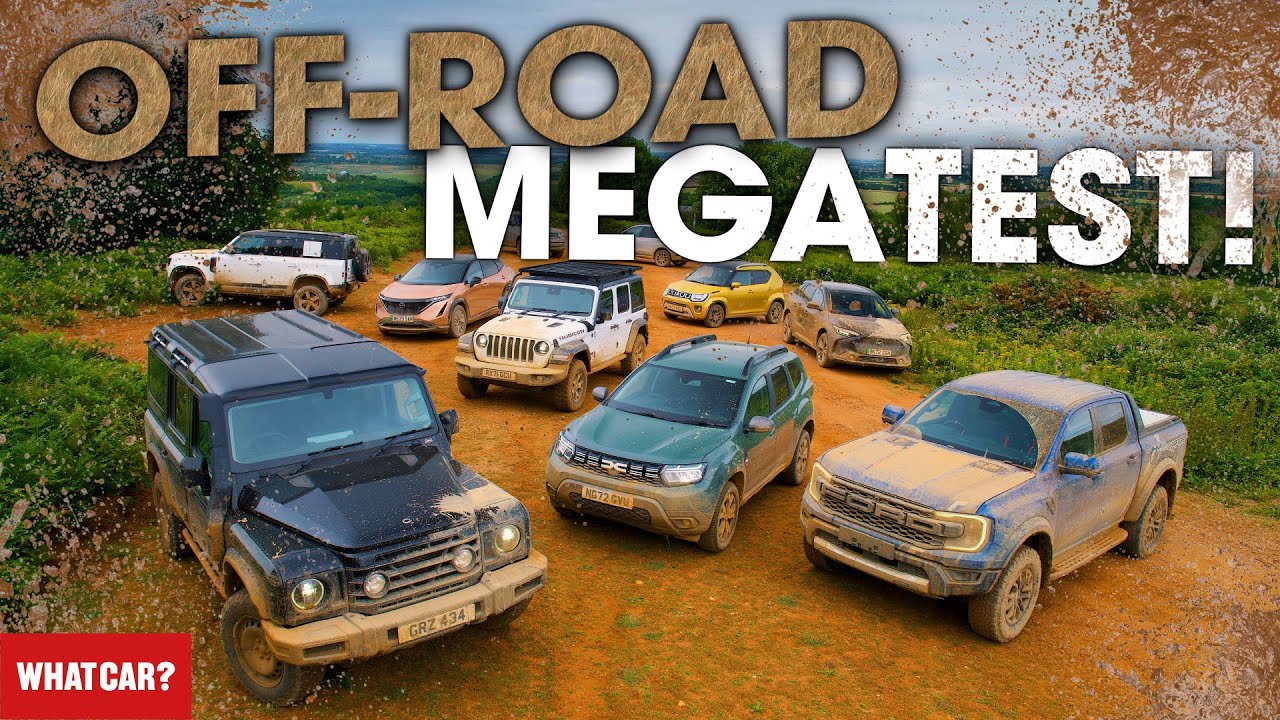 Ranger Raptor vs Jeep Wrangler Rubicon, Defender, Ineos in off-road ...