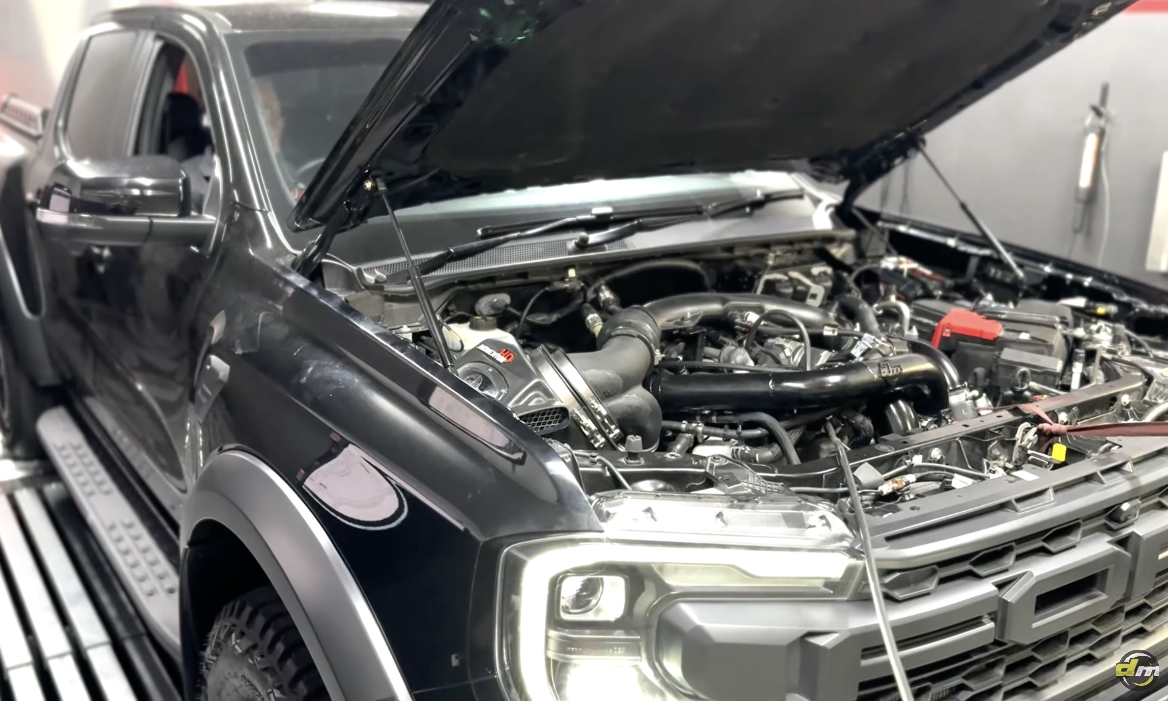 Dynomotive hit 600 BHP at the wheels with 2024 Ranger Raptor (w/ ported ...