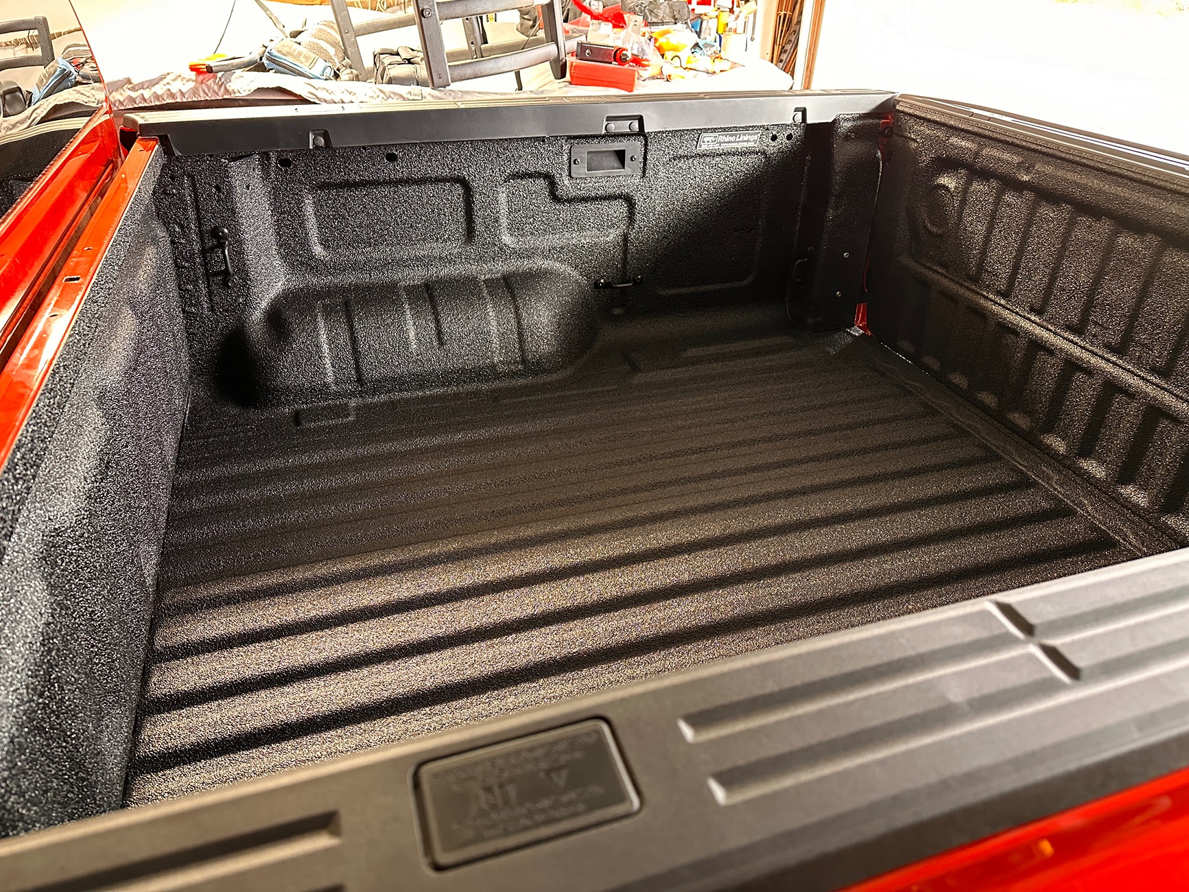 Rhino liner installed | Ranger6G - 2024+ Ranger & Raptor Forum, News ...