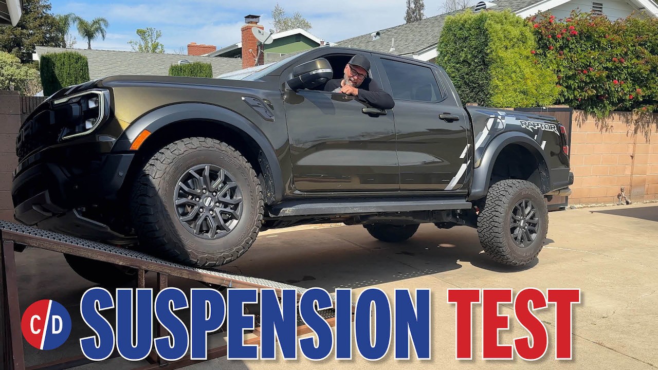 2024 Ranger Raptor Suspension Deep Dive and RTI Flex Test by Car and ...