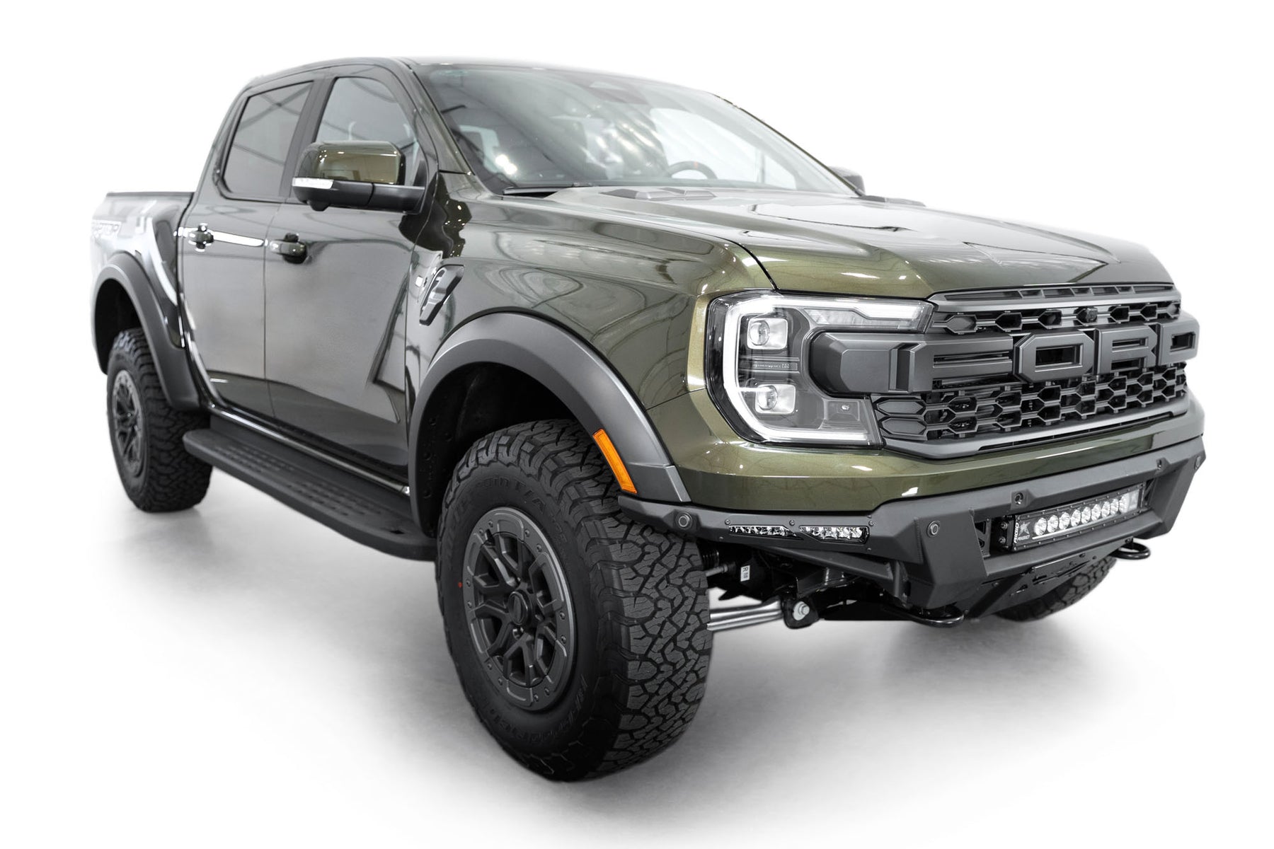 Addictive Desert Designs ADD aftermarket front bumper for Ranger Raptor ...