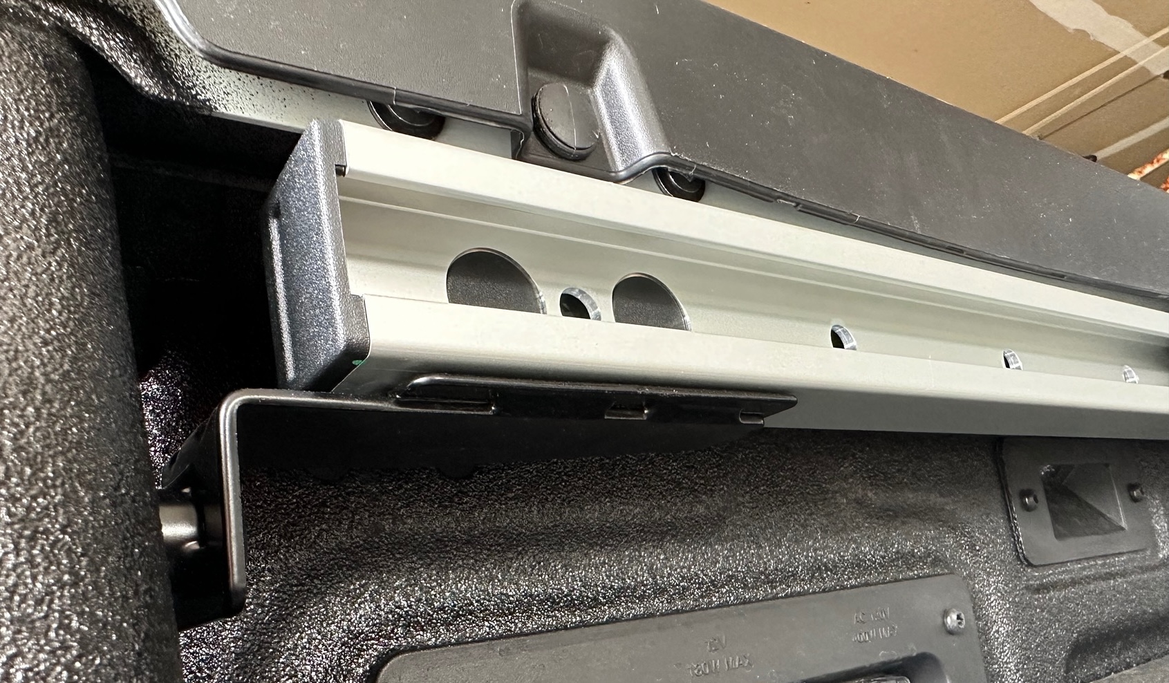 The Cargo Management Rail System installed | Ranger6G - 2024+ Ranger ...