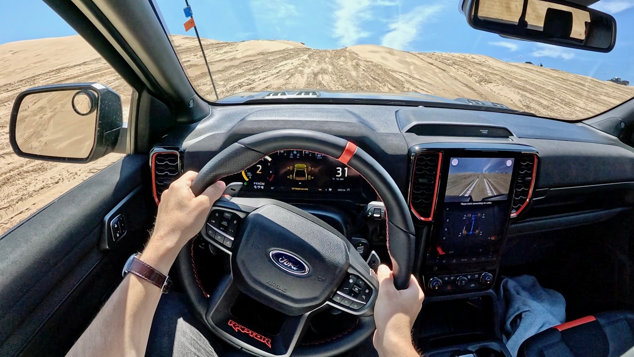 2024 Ranger Raptor - Sending it at the Sand Dunes | Ranger6G - 2024 ...