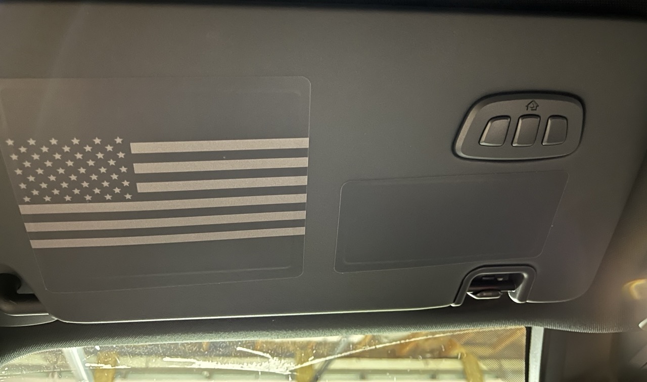 Sun Visor Stickers by Stickerfab | Ranger6G - 2024+ Ranger & Raptor ...