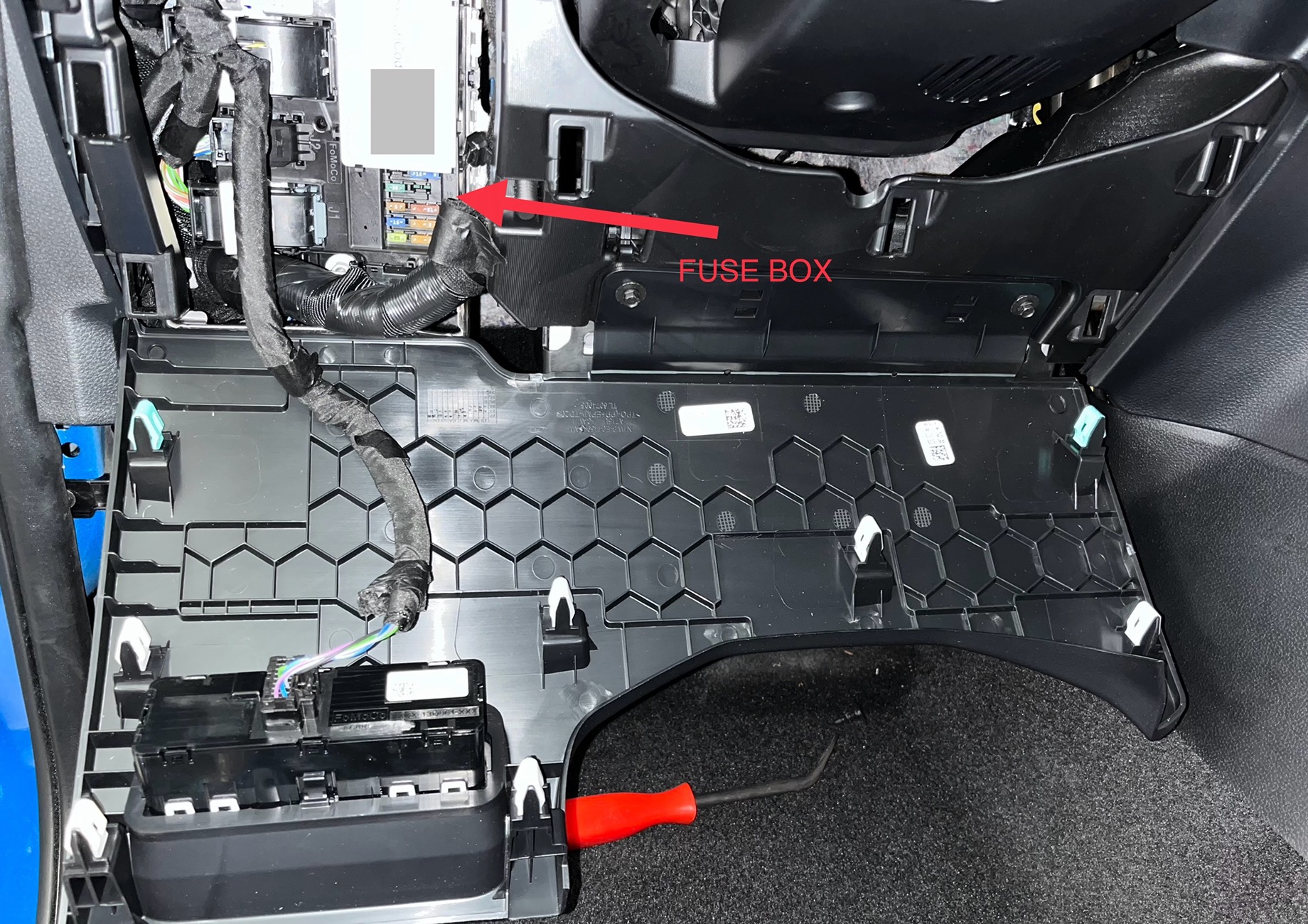 HOW TO: Install dash cam using driver's side cabin fusebox, 2024 Ranger ...