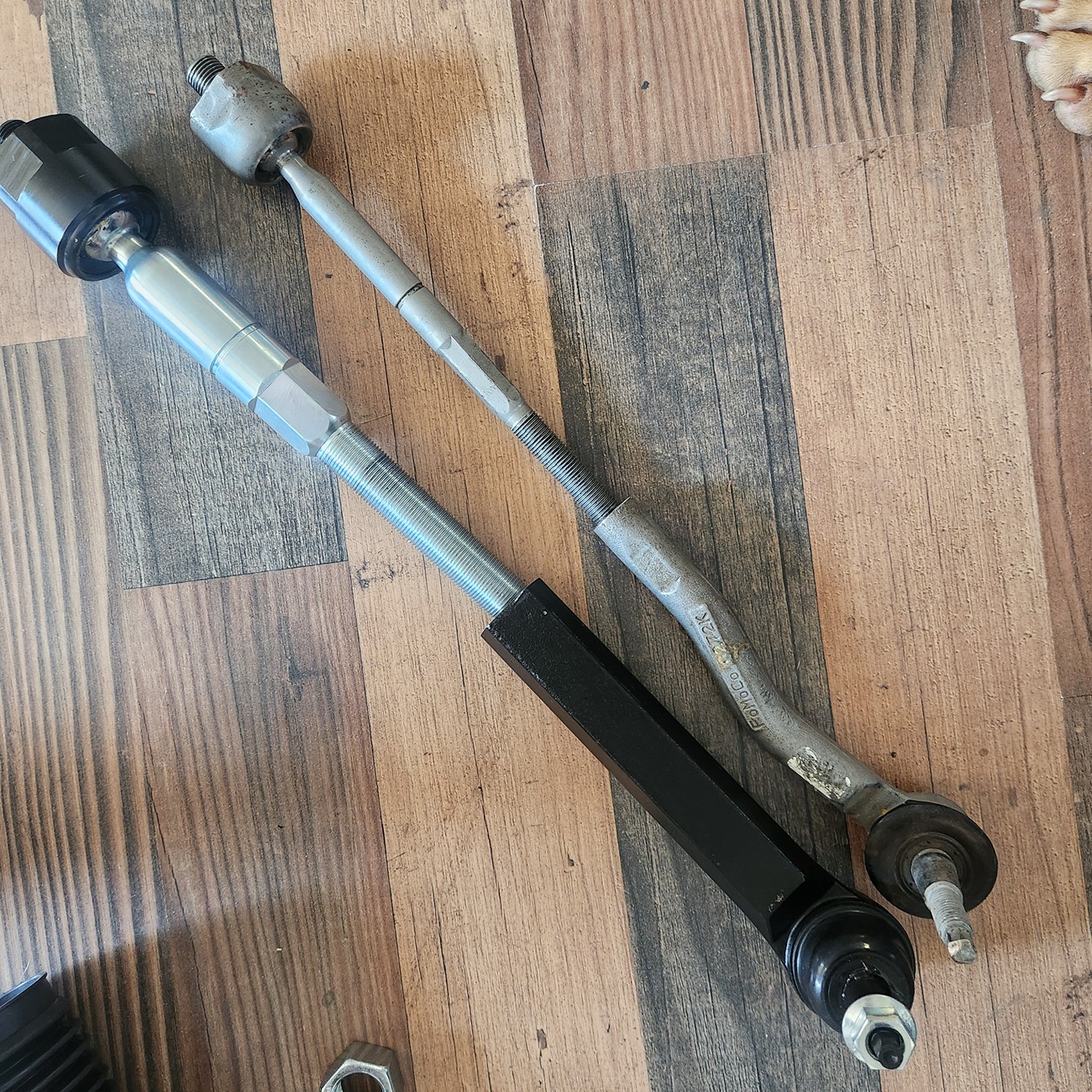 Heavy Duty Tie Rods upgrade (Rough Country) vs. OEM Ranger Raptor ...