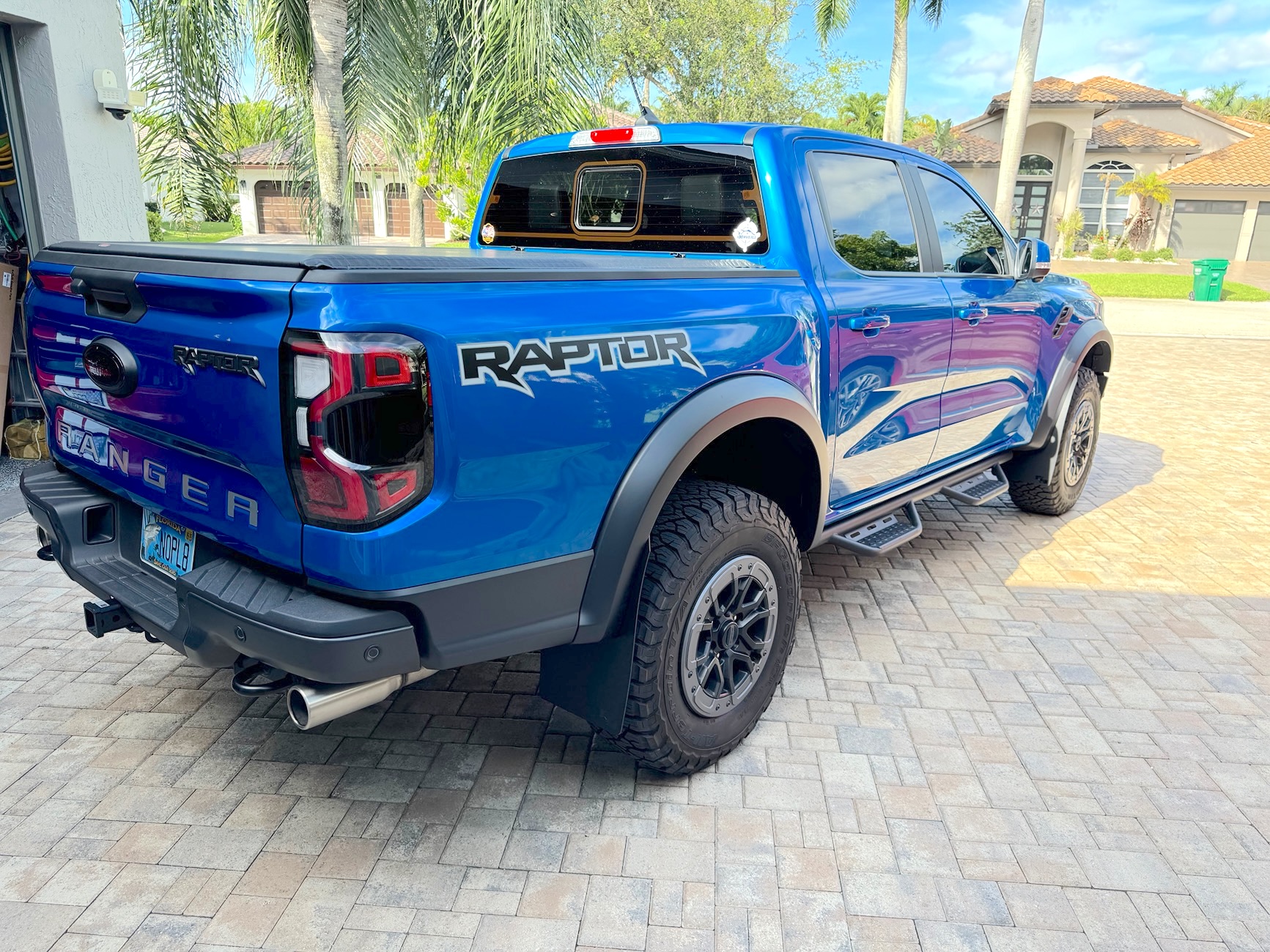 RokBlokz Mud Flaps installed on Ranger Raptor | Ranger6G - 2024+ Ranger ...