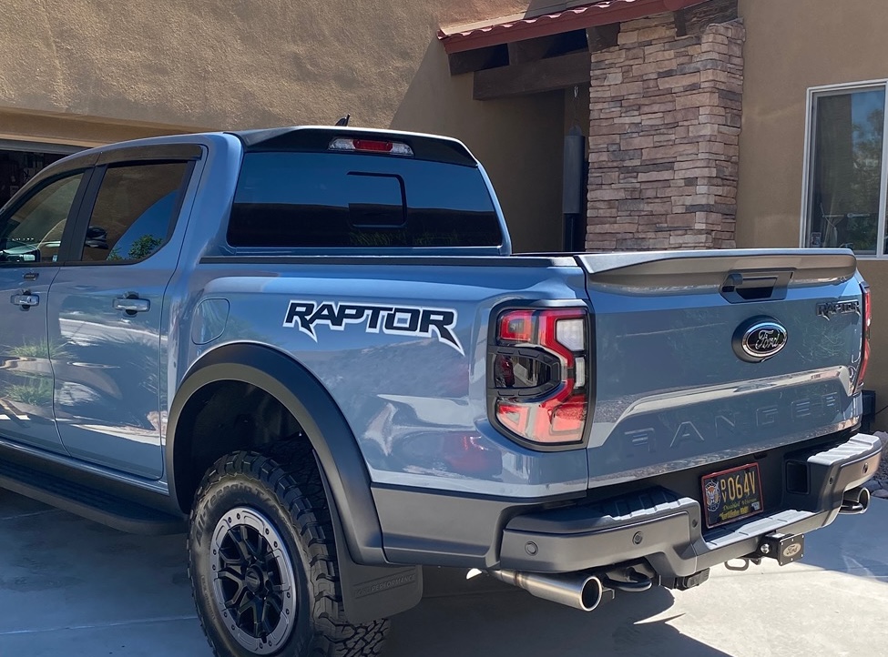 Ranger Tailgate Spoiler Installed | Ranger6G - 2024+ Ranger & Raptor ...
