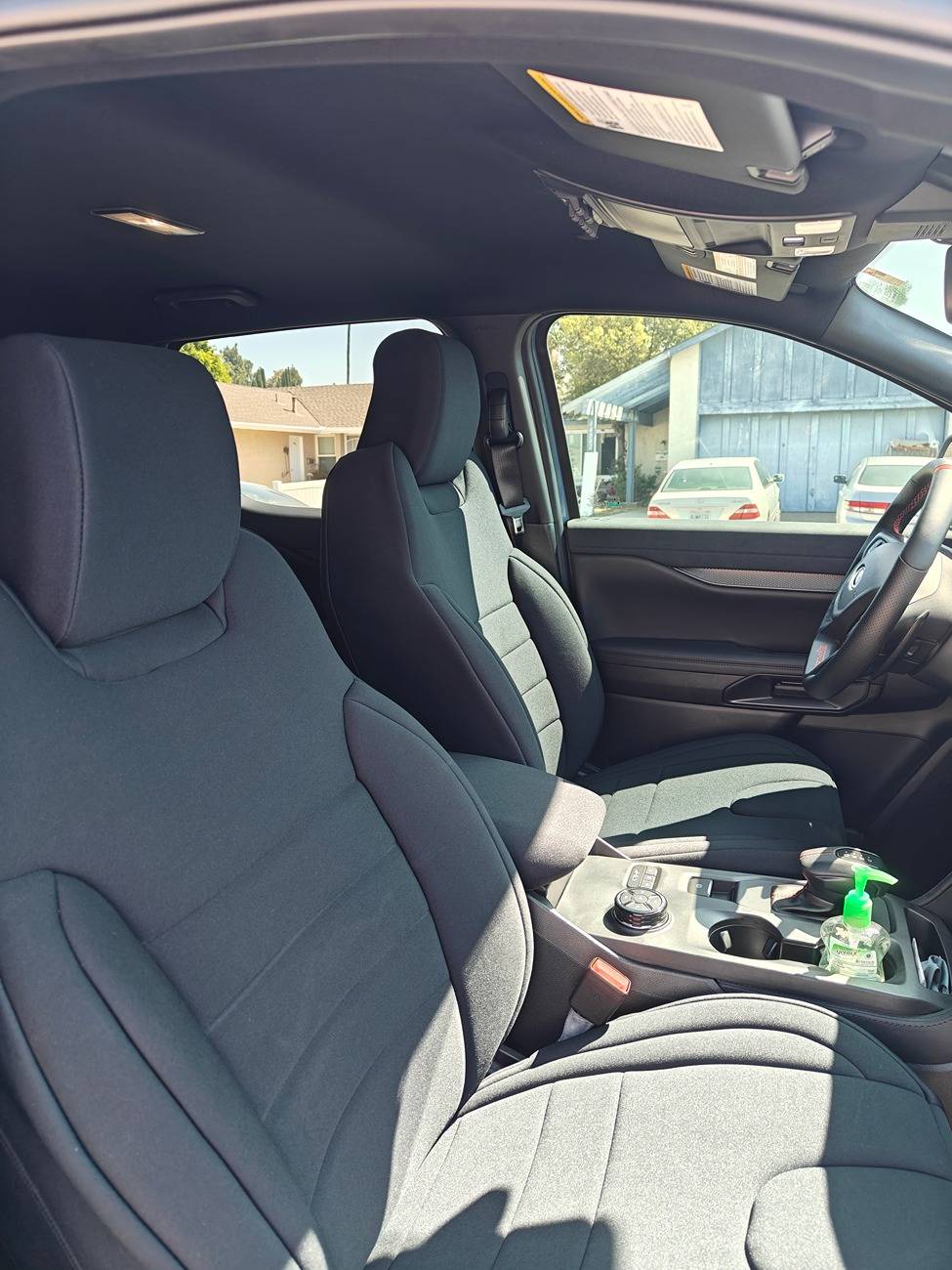 Wet Okole neoprene seat covers installed in Ranger Raptor | Ranger6G ...