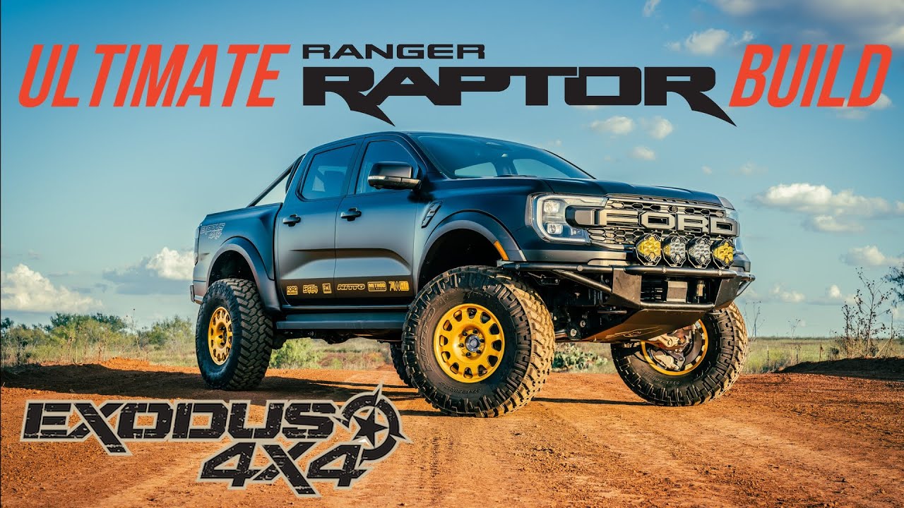 Ranger Raptor Pre-Runner Build w/ 74Weld Portals! | Ranger6G - 2024 ...