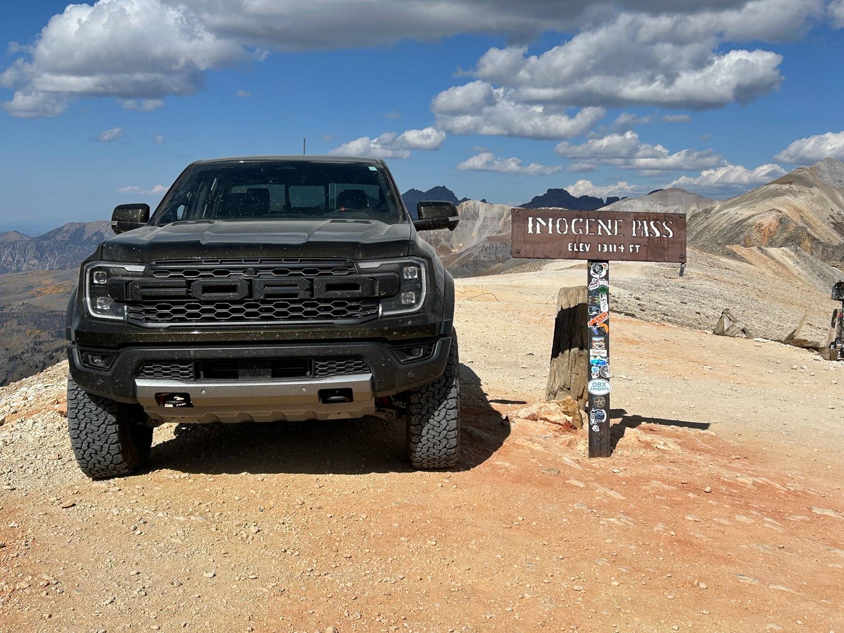First Ranger Raptor up Imogene Pass, maybe? | Ranger6G - 2024+ Ranger ...