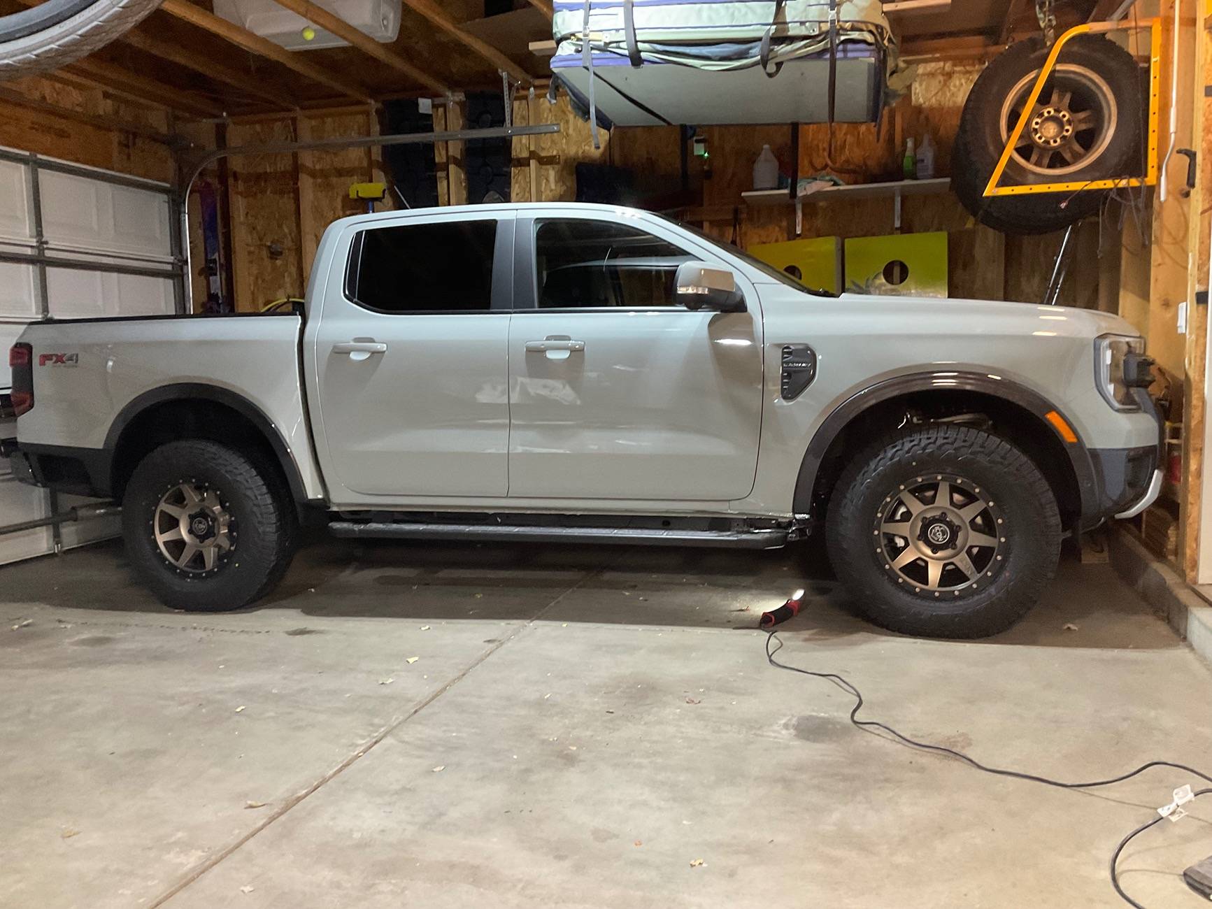 FX4 Lariat (2” Level) with Falken Wildpeak A/T-4 255/80/R17 on Icon ...