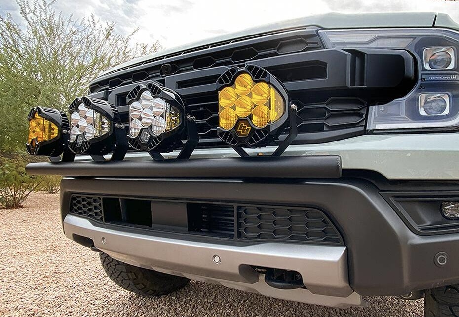 Ranger Raptor Front Light Mount Kit by Foutz Motorsports | Ranger6G ...