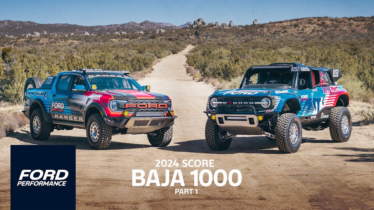 Ford Performance Baja 1000 Live Stream featuring Ranger Raptor and ...