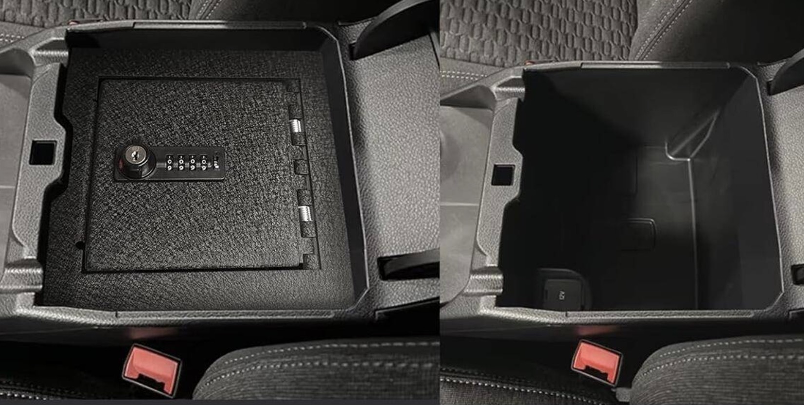 New: Center Console Safe Vault by Muslogy Auto for Ford Ranger ...