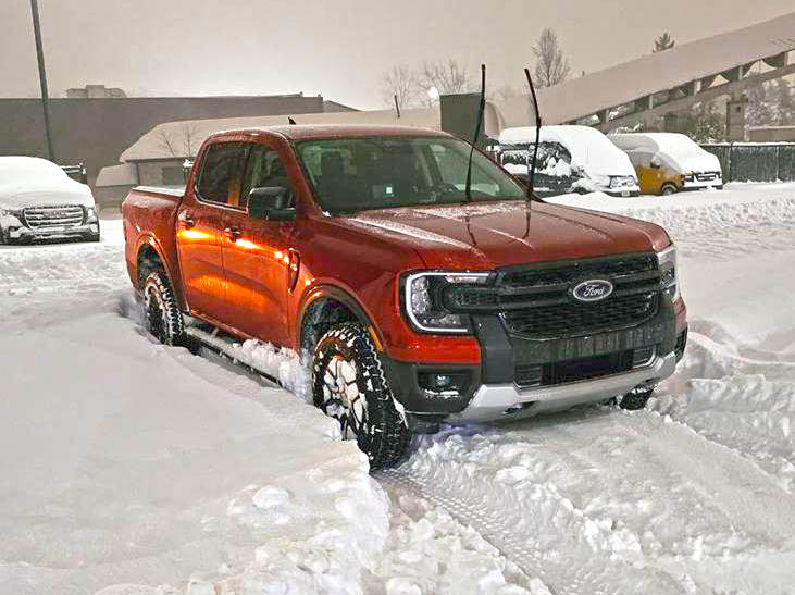 Snow Mobile: FX4 XLT on stock tires is a beast | Ranger6G - 2024 ...