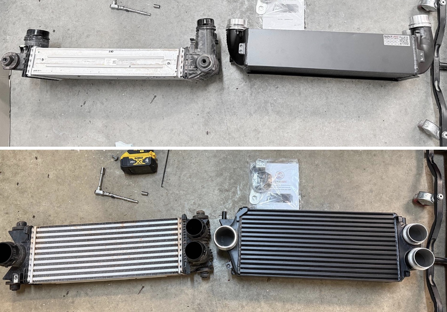 Wagner Intercooler Installation DIY How-To for 2024 Ranger Raptor ...