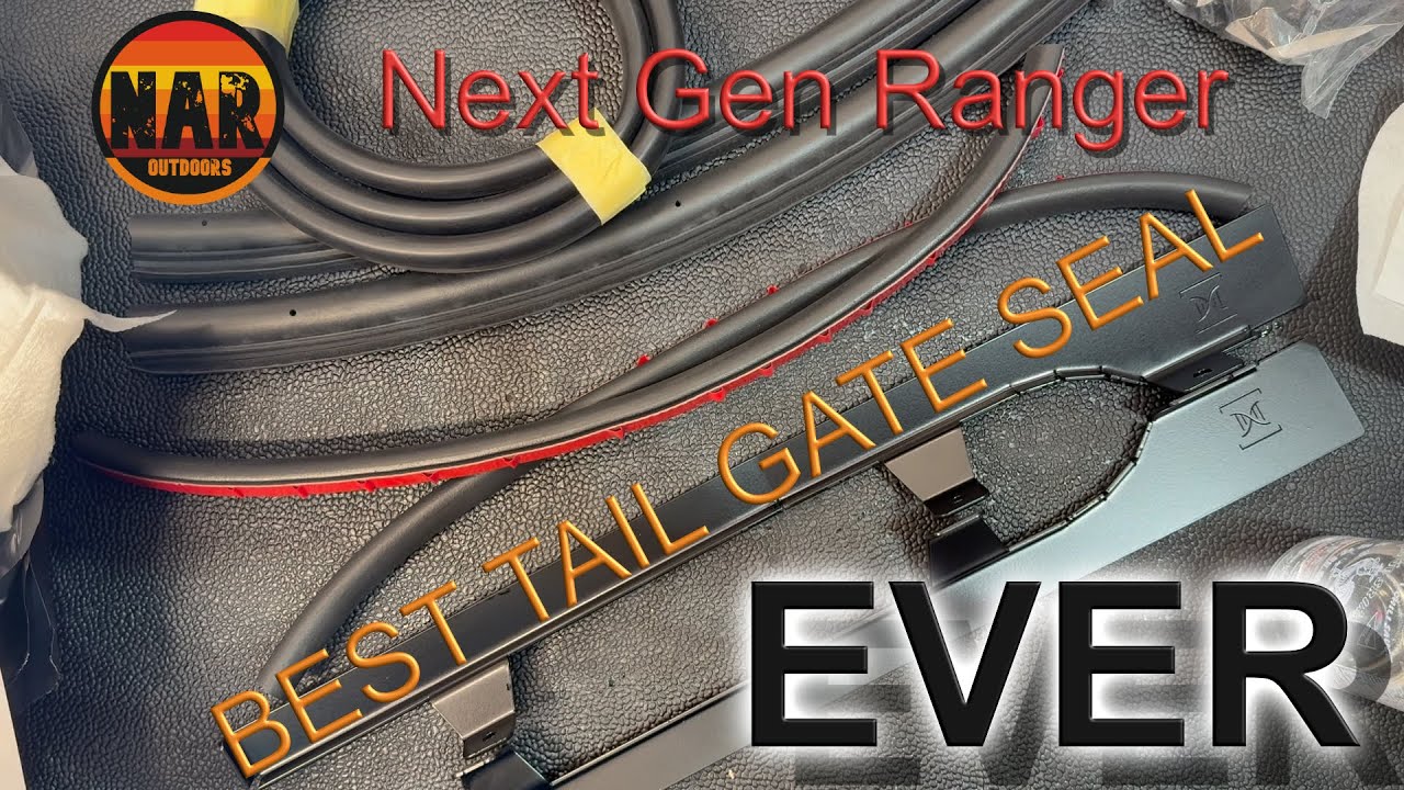 Tailgate Seal by Digital Twin Development - install video | Ranger6G ...