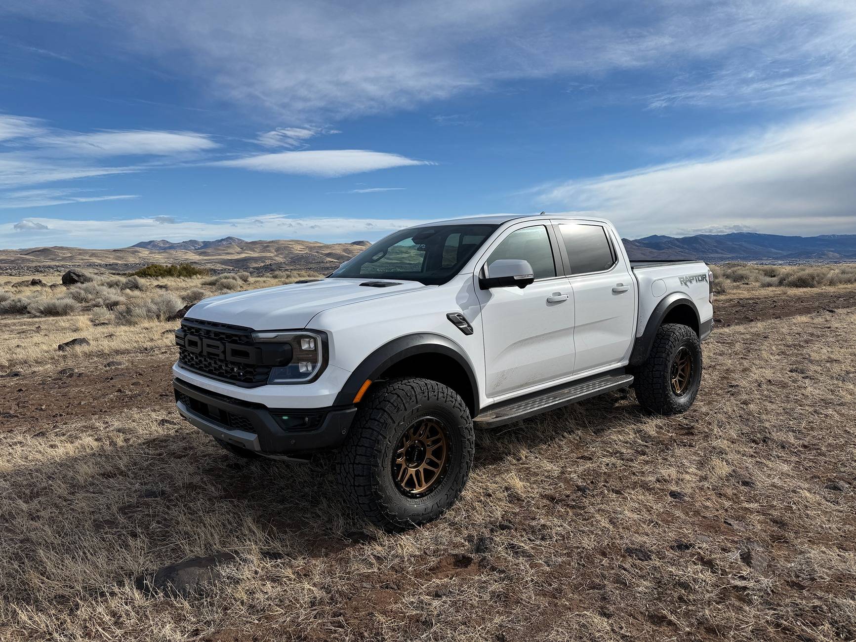 Ranger Raptor on 35s on 17x9 with zero offset | Ranger6G - 2024+ Ranger ...