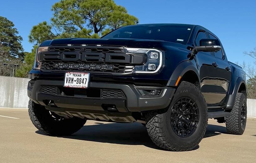 Altiq Light Bar + F150LEDs Grille lights (White) + Blackout lower ...