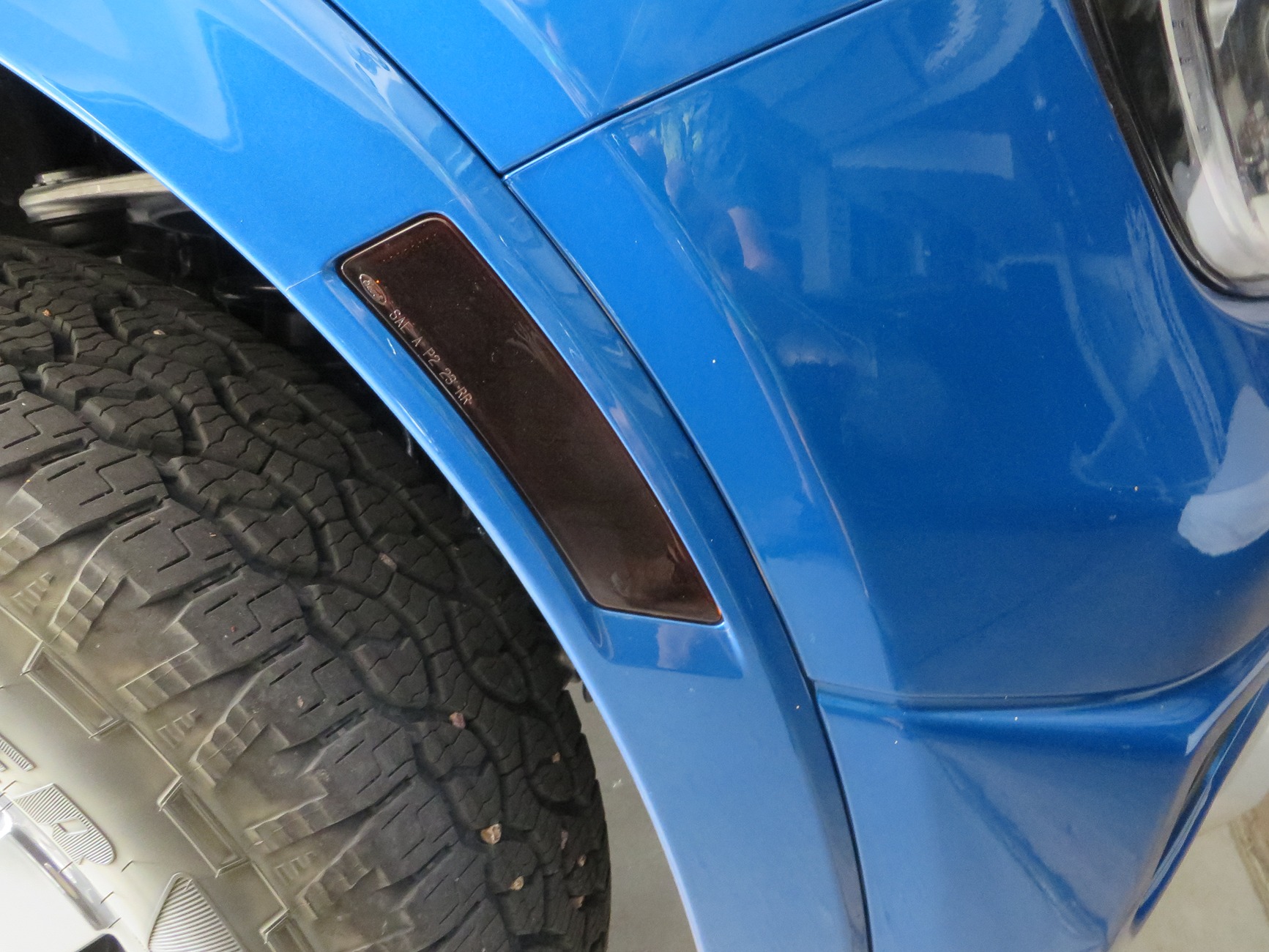 Painting / tinting orange side markers and 3rd brake light with VHT ...