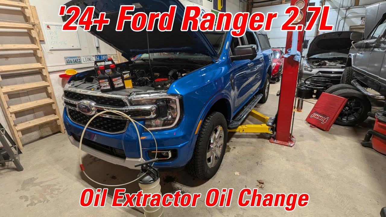 2.7L Oil Extractor Oil Change DIY (Video) | Ranger6G - 2024+ Ranger ...