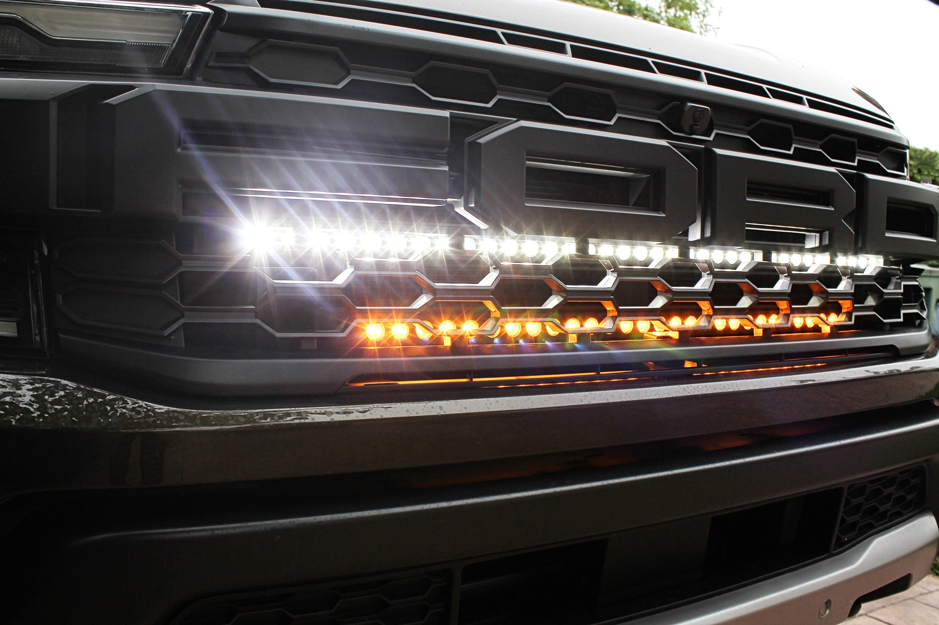 2024+ Ford Ranger Raptor Duel LED Light Bars - DIY NO DRILLING ...