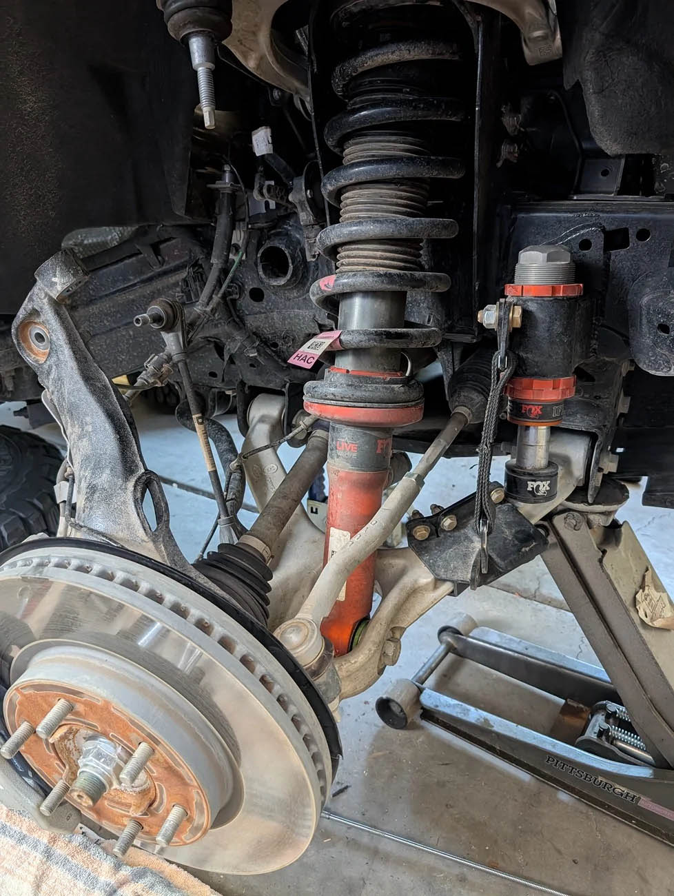 GOAT Off-Road strut spacers installed | Ranger6G - 2024+ Ranger ...